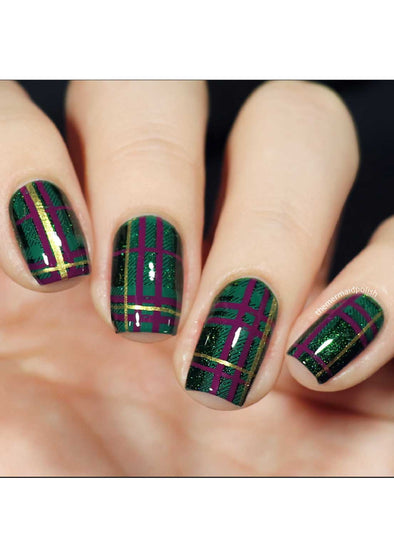 Pretty In Plaid - UberChic Nail Stamping Plate – UberChic Beauty